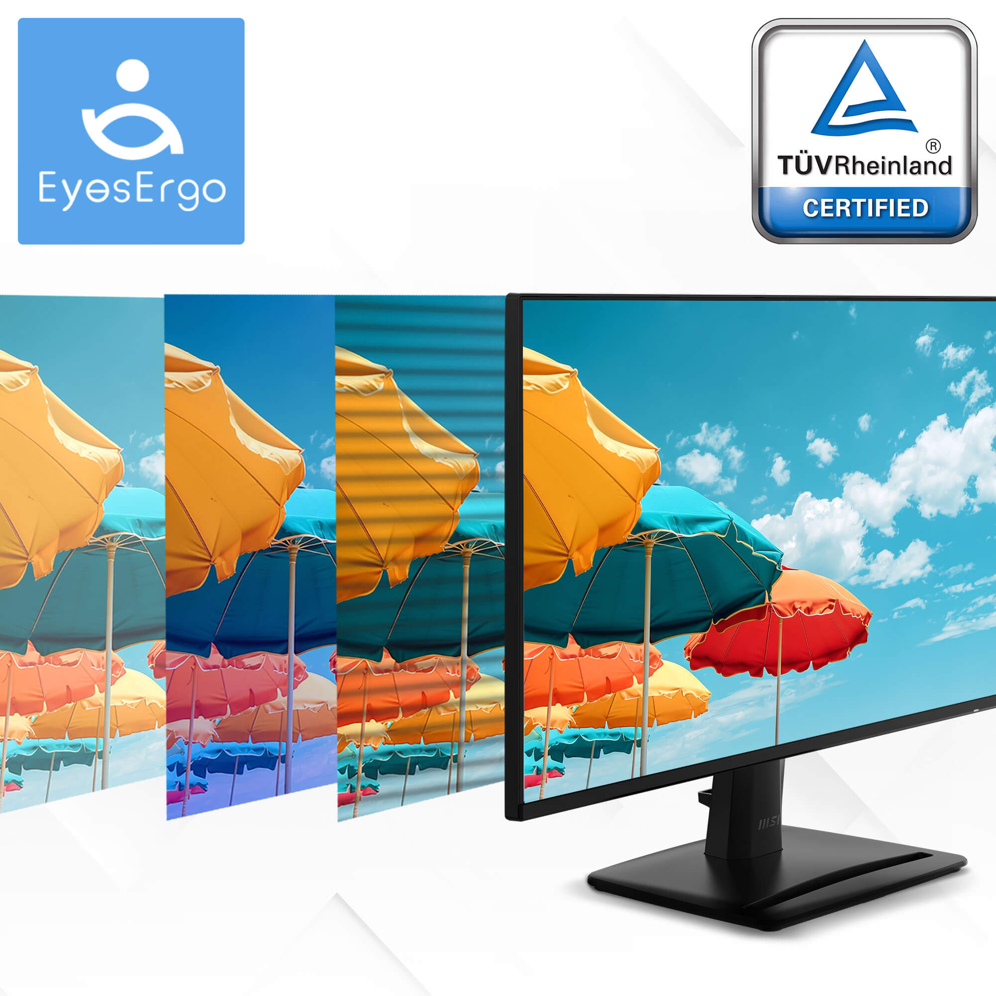 MSI PRO MP242A E2 24-inch IPS 1920 x 1080 (FHD) Gaming Office Monitor, 120Hz, Adaptive-Synch ...